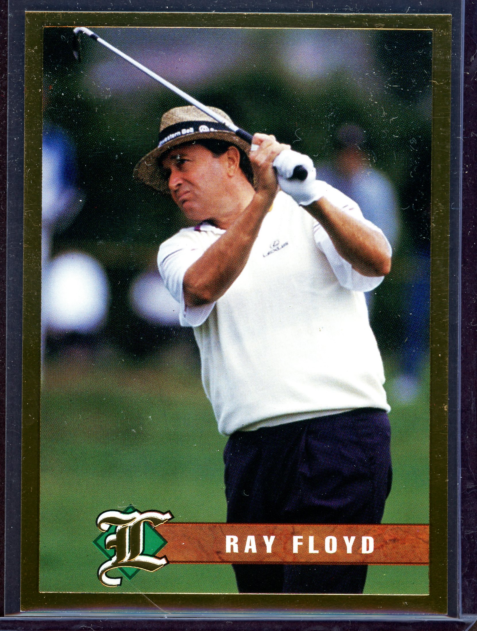 1993 Legends Gold Foil Golf Card #25 Ray Floyd - (Rare Legends Magazine ...
