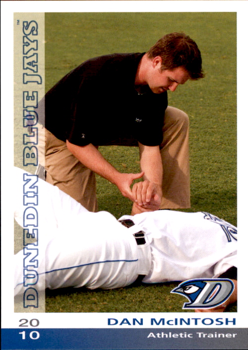 2010 Dunedin Blue Jays Grandstand #21 Dan McIntosh TR - NM