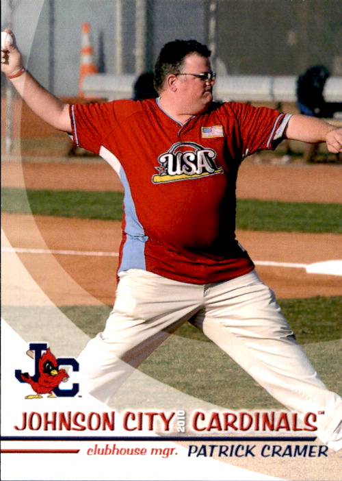 2010 Johnson City Cardinals Grandstand #6 Patrick Cramer CH - NM