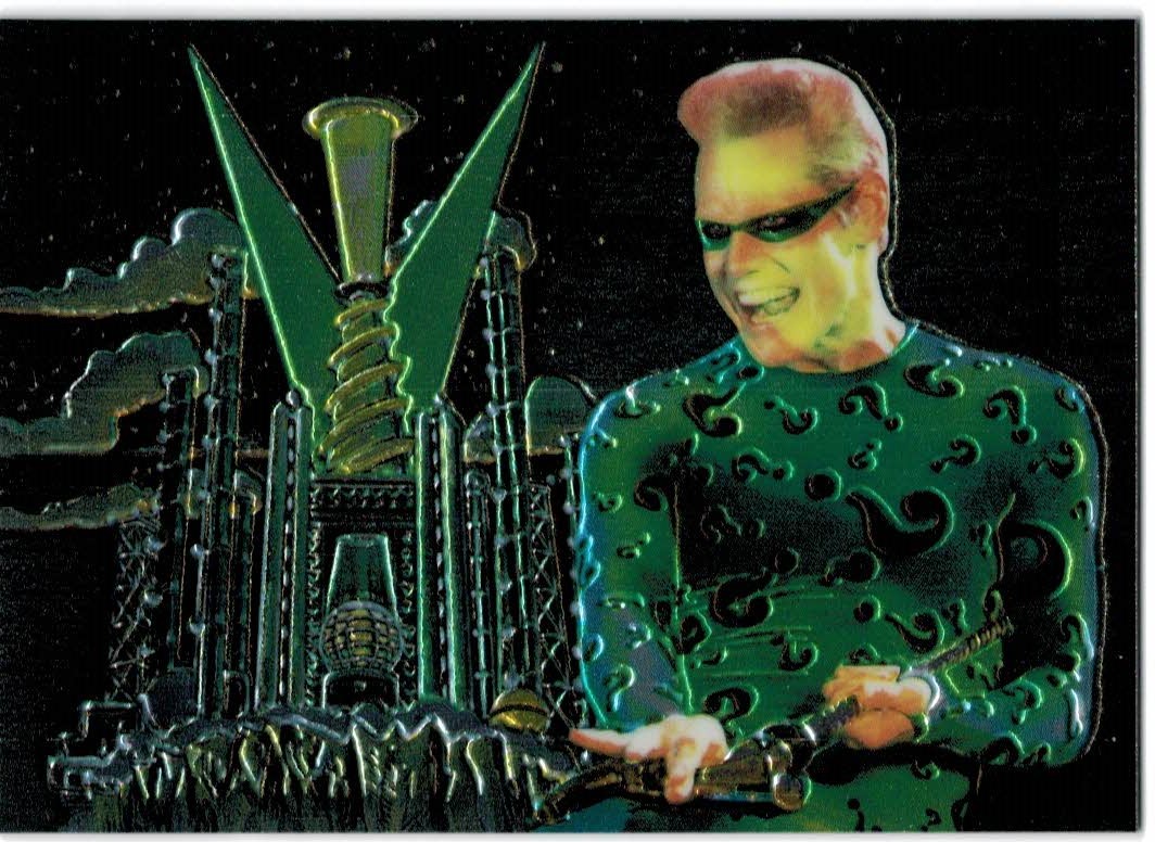 1995 Fleer Ultra Batman Forever Animaction #8 The Riddler - NM-MT