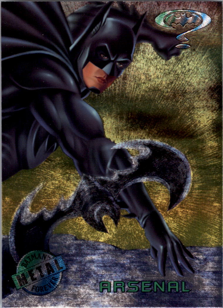 1995 Fleer Metal Batman Forever #36 Arsenal - NM-MT