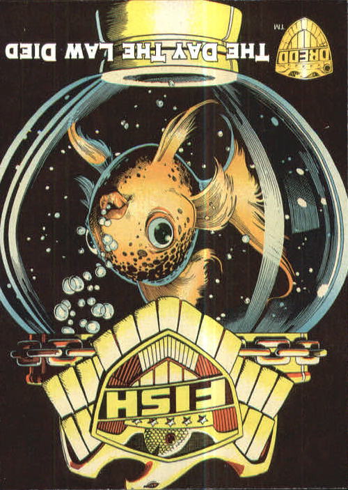 1995 Edge Judge Dredd The Epics #14 Judge Fish - NM-MT