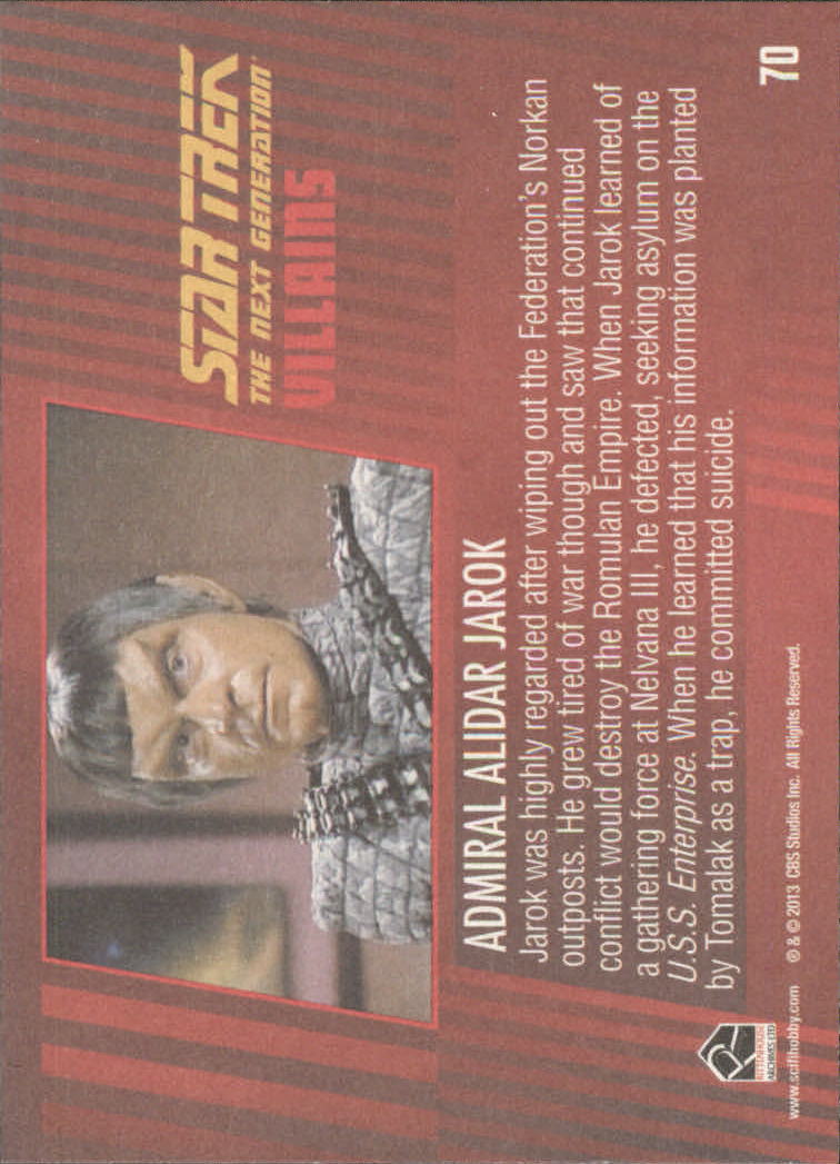 2013 Rittenhouse Star Trek The Next Generation Heroes and Villains ...