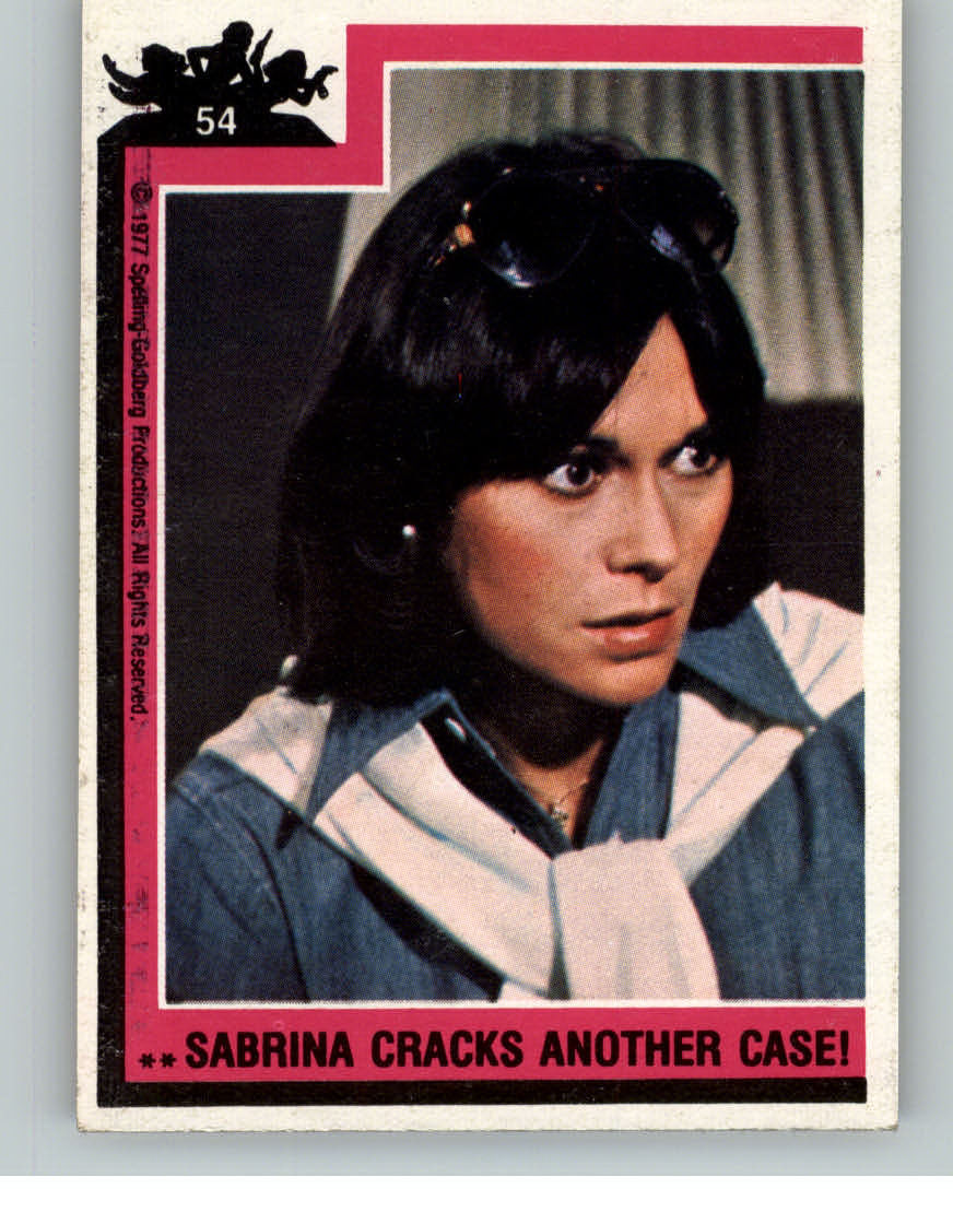 1977 Topps Charlie's Angels #54 Sabrina Cracks Another Case - EX - Card ...