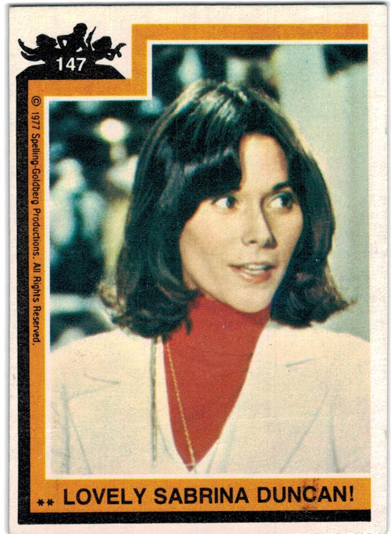 1977 Topps Charlie's Angels #147 Lovely Sabrina Duncan - NM - The ...