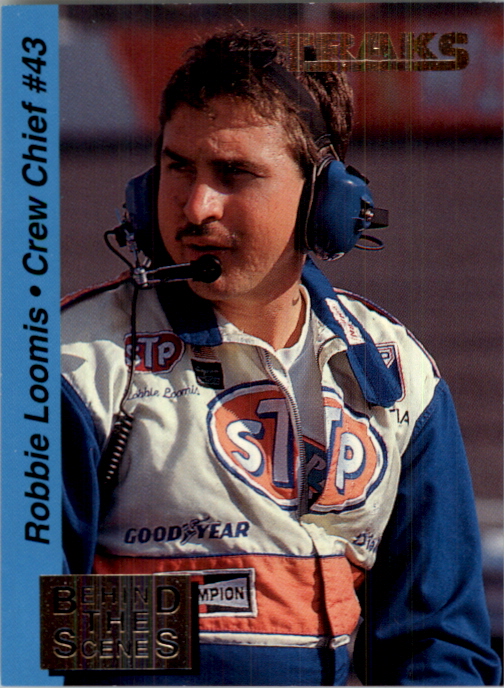 1995 Traks Behind The Scenes Silver Retail #BTS9 Robbie Loomis - NM-MT