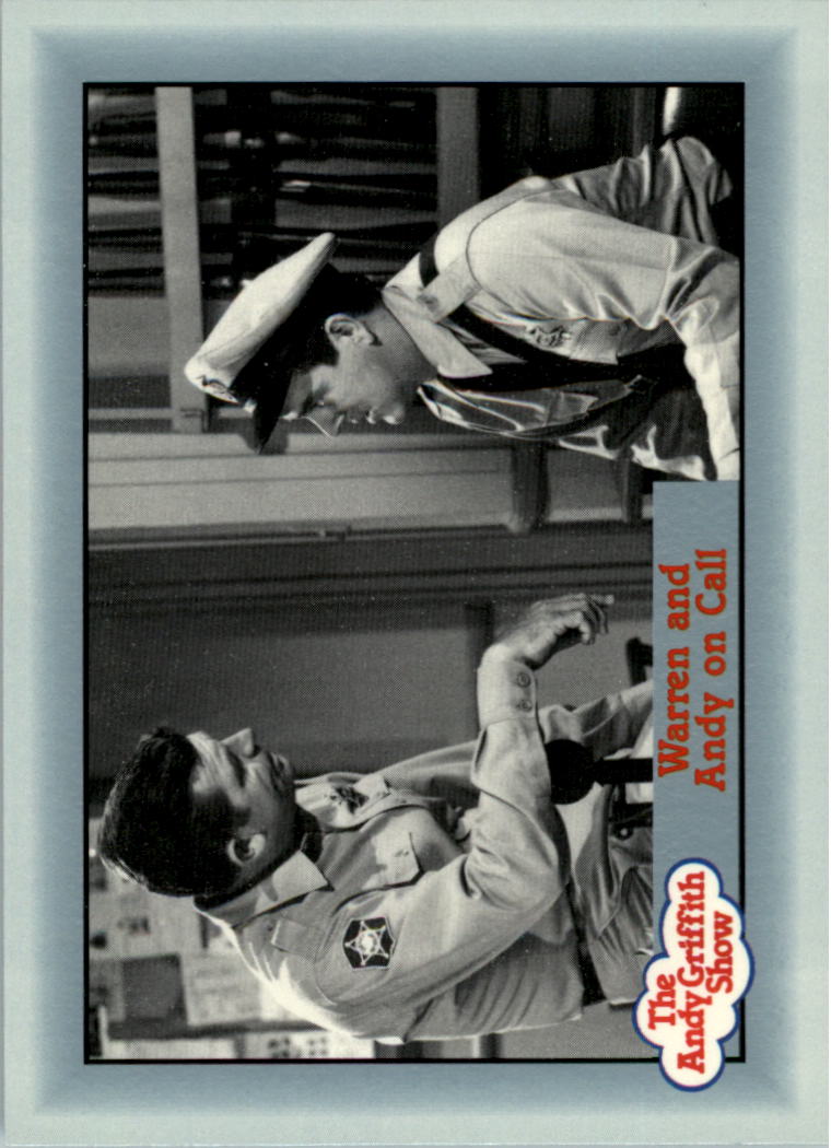 1990-91 Pacific Andy Griffith Show Complete Series #138 Warren and Andy ...
