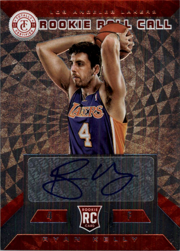 2013-14 Totally Certified Rookie Roll Call Autographs Red #8 Ryan Kelly ...
