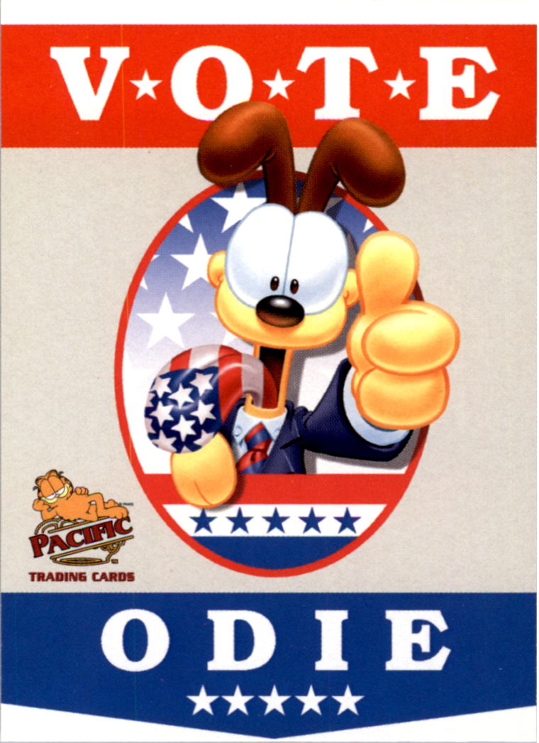 2004 Pacific Garfield Collection #55 Vote Odie - NM-MT