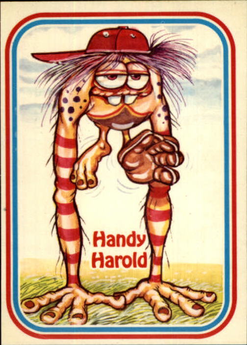 1988 Donruss Awesome All-Stars #16A Handy Harold - NM-MT