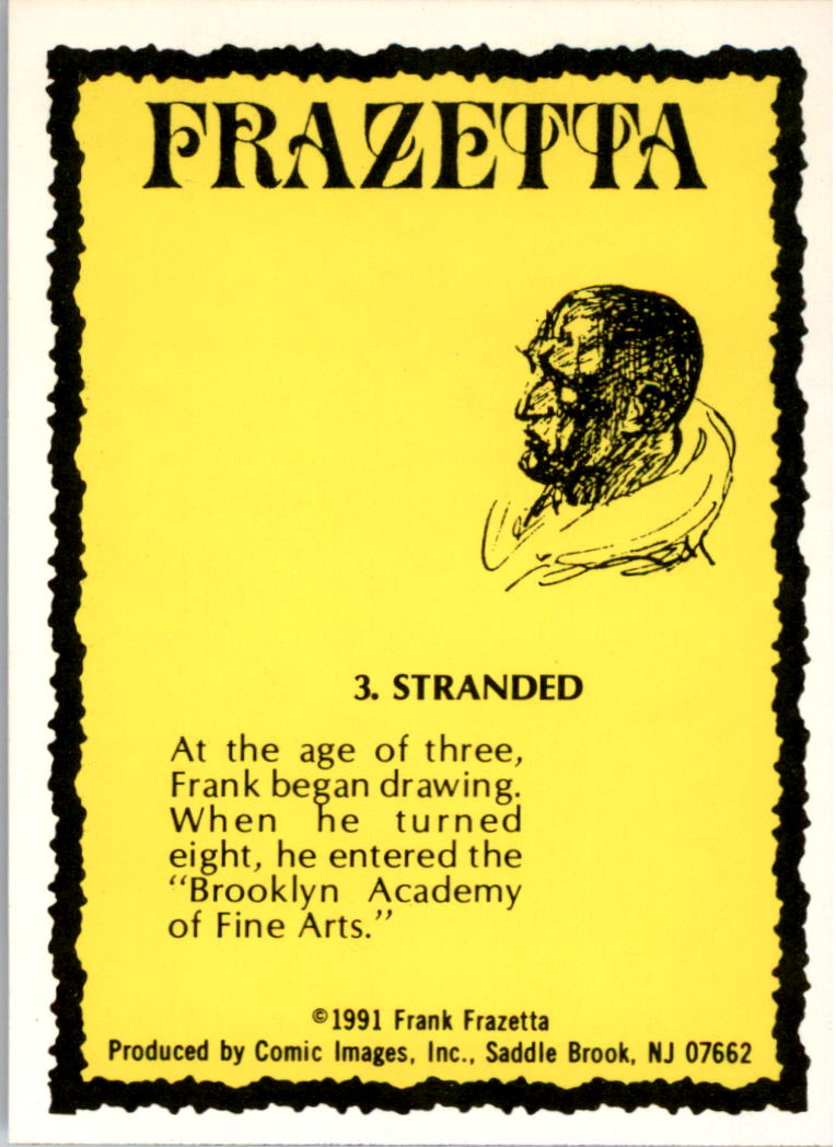 1991 Comic Images Frank Frazetta #3 Stranded - NM-MT