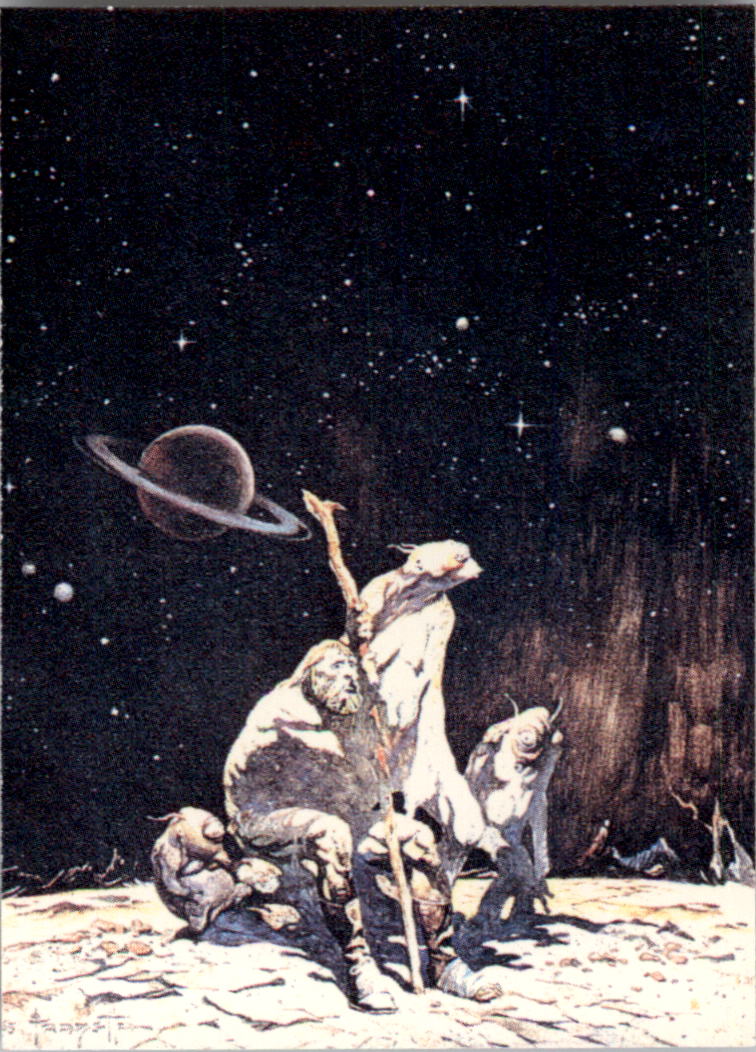 1991 Comic Images Frank Frazetta #3 Stranded - NM-MT