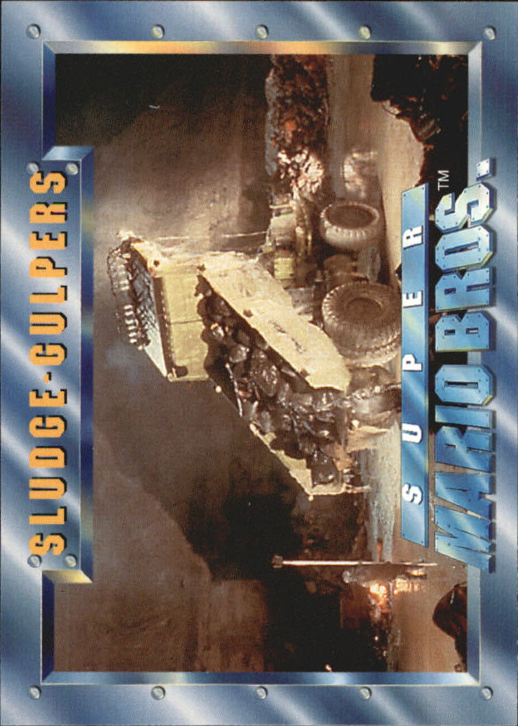 1993 SkyBox Super Mario Brothers #54 Sludge-Gulpers - NM-MT