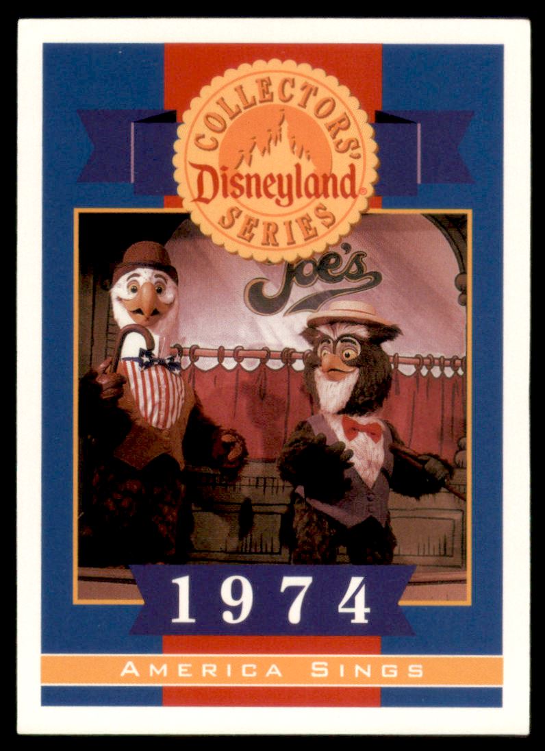 1999 Disneyland 40 Years of Adventure #20 America Sings - NM-MT