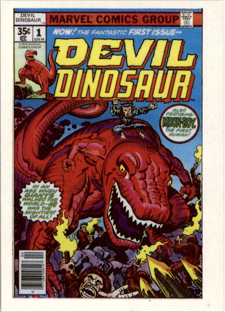 1984 FTCC Marvel Superheroes First Issue Covers #46 Devil Dinosaur - NM-MT