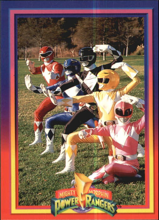1994 Collect-A-Card Power Rangers Series One #55 A Powerful Force - NM-MT