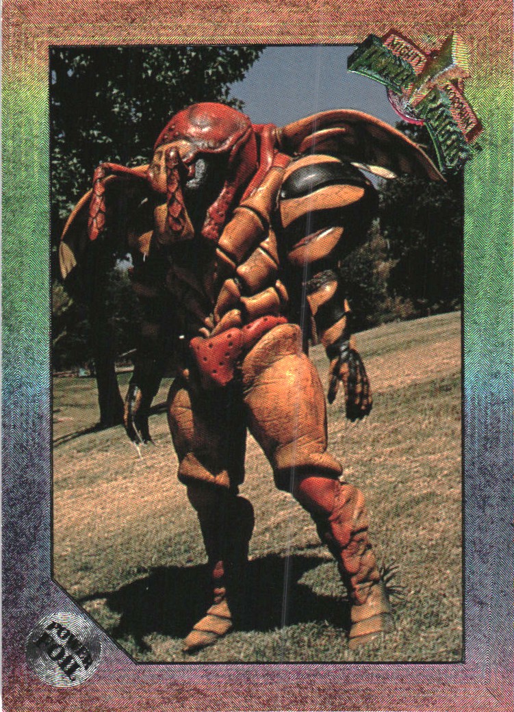 1994 Collect-A-Card Power Rangers The New Season Foil #33 Grumble Bee ...