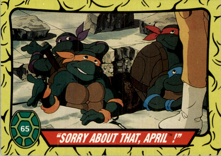 1989 O-Pee-Chee Teenage Mutant Ninja Turtles #65 Sorry About That ...