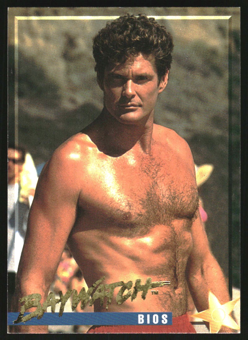 1995 Sports Time Baywatch #1 In His Past Six Seasons on Baywatch - EX-MT