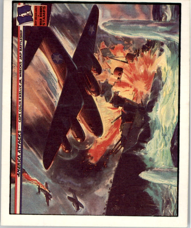 1983 WTW Productions America Attacks #1 Captain Colin P. Kelly Jr ...