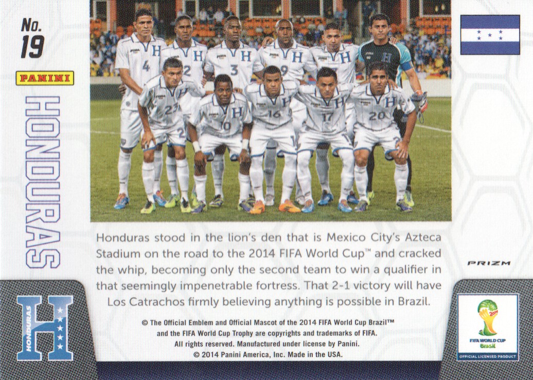 2014 Panini Prizm World Cup Team Photos Prizms Yellow and Red Pulsar ...