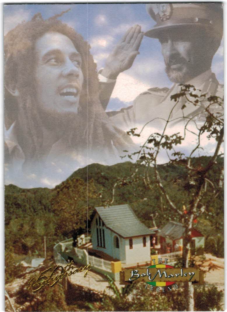 1996 Island Vibes Bob Marley Legend #50 Journey to Zion - NM-MT