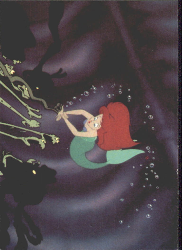 1991 Pro Set The Little Mermaid #47 Ursula's Lair - NM-MT