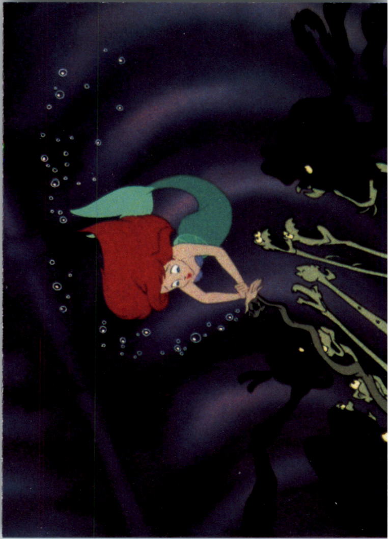 1991 Pro Set The Little Mermaid #47 Ursula's Lair - NM-MT