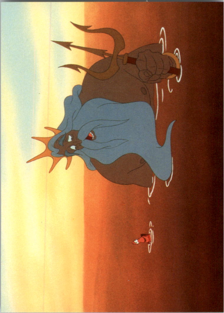 1991 Pro Set The Little Mermaid #85 Ariel Is Unaware That Her Father ...