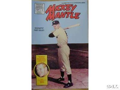 Mickey Mantle December 1991 Magnum Comic Book Issue #1
