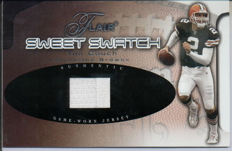 2002 Flair Sweet Swatch Memorabilia #TCSS Tim Couch/400* - NM-MT ...