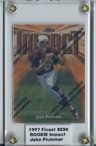 1997 Finest #234 Jake Plummer B RC - ROOKIE Arizona CARDINALS NICE ...