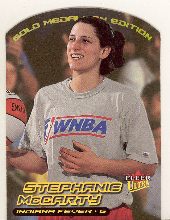 2000 Ultra WNBA Gold Medallion #5 Stephanie McCarty - NM-MT