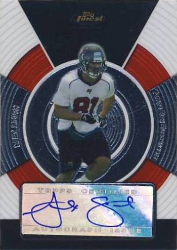 2005 Finest #161 Alex Smith TE AU RC - NM-MT - So Cal Sportscards ...