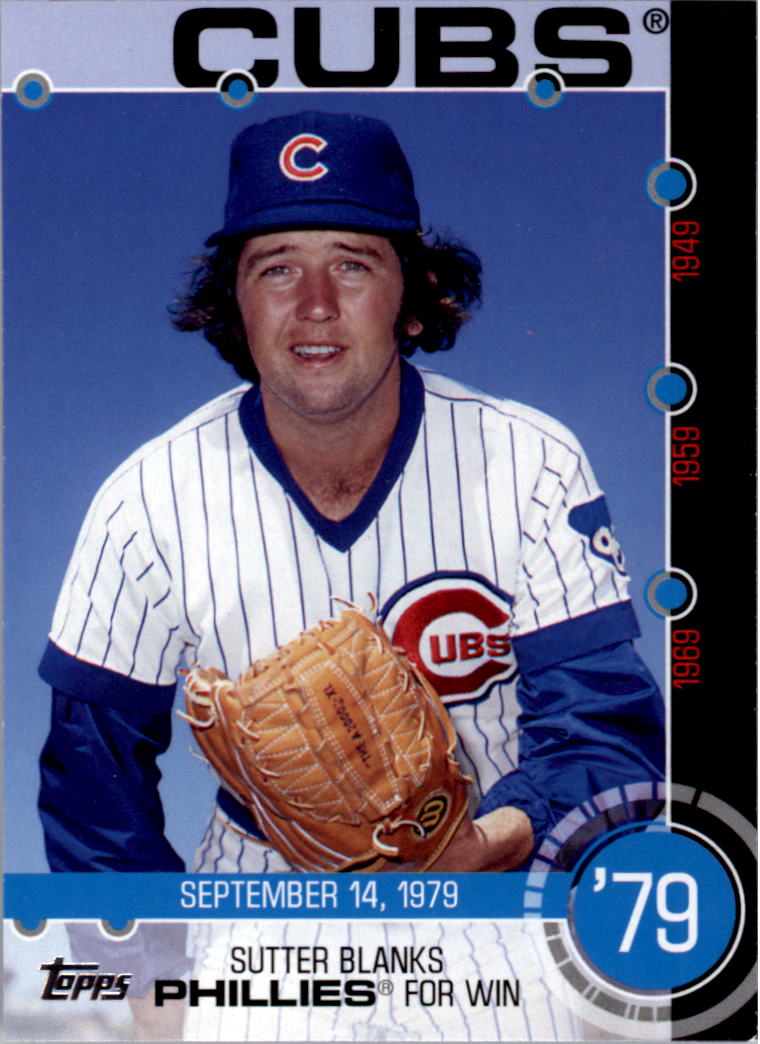 2015 Topps Baseball History #10B Bruce Sutter - NM-MT