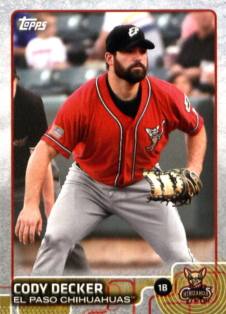 2015 Topps Pro Debut #192 Cody Decker - NM-MT