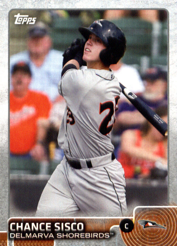 2015 Topps Pro Debut #194 Chance Sisco - NM-MT