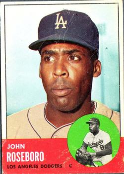 1963 Topps #487 John Roseboro - Ex+