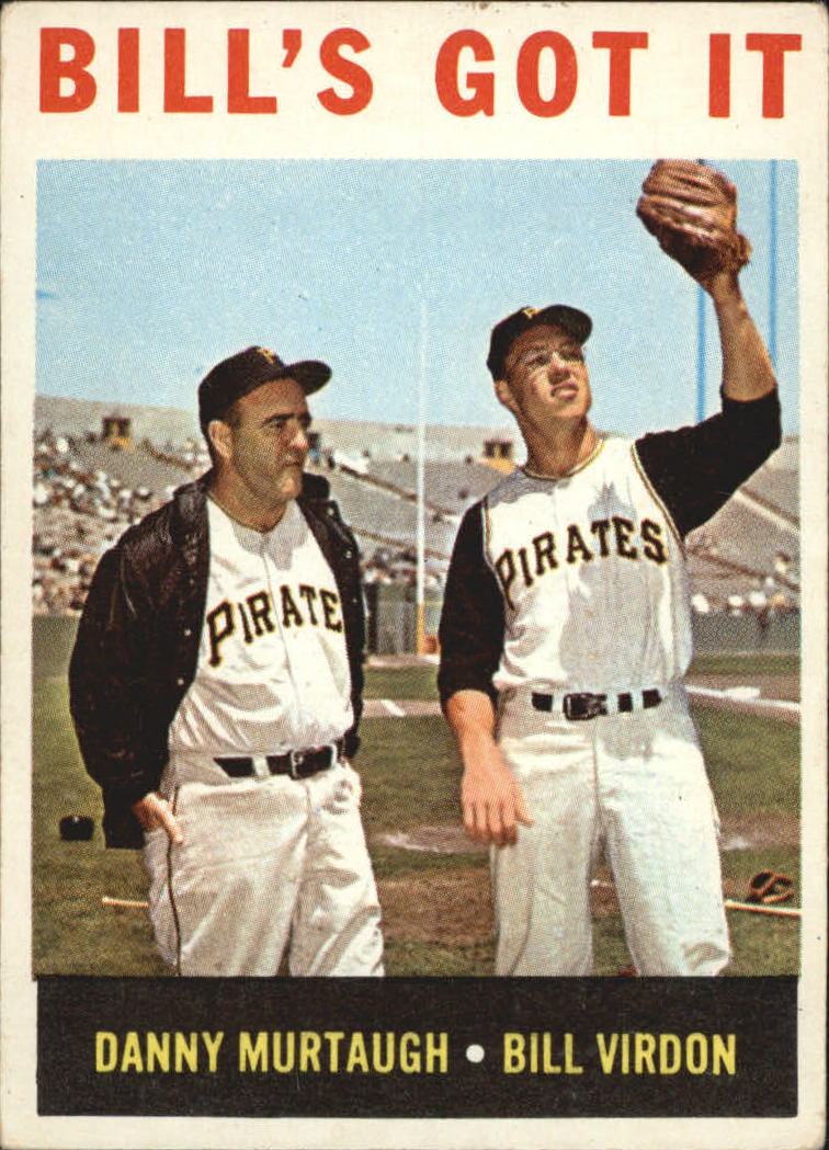 1964 Topps #268 Bill's Got It/Danny Murtaugh MG/Bill Virdon - VG