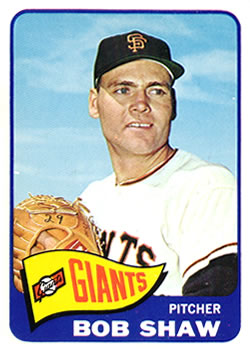 1965 Topps #428 Bob Shaw - VgEx+