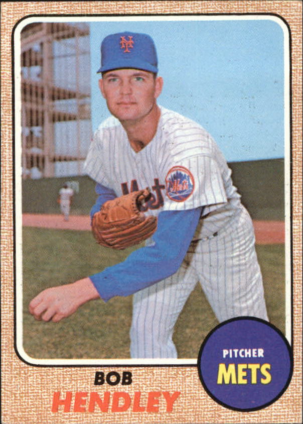 1968 Topps #345 Bob Hendley - EX-MT