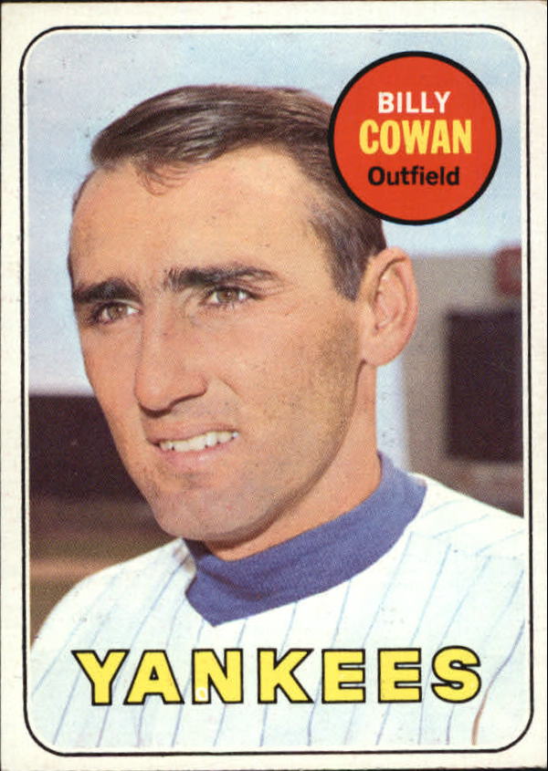 1969 Topps #643 Billy Cowan - VG-EX