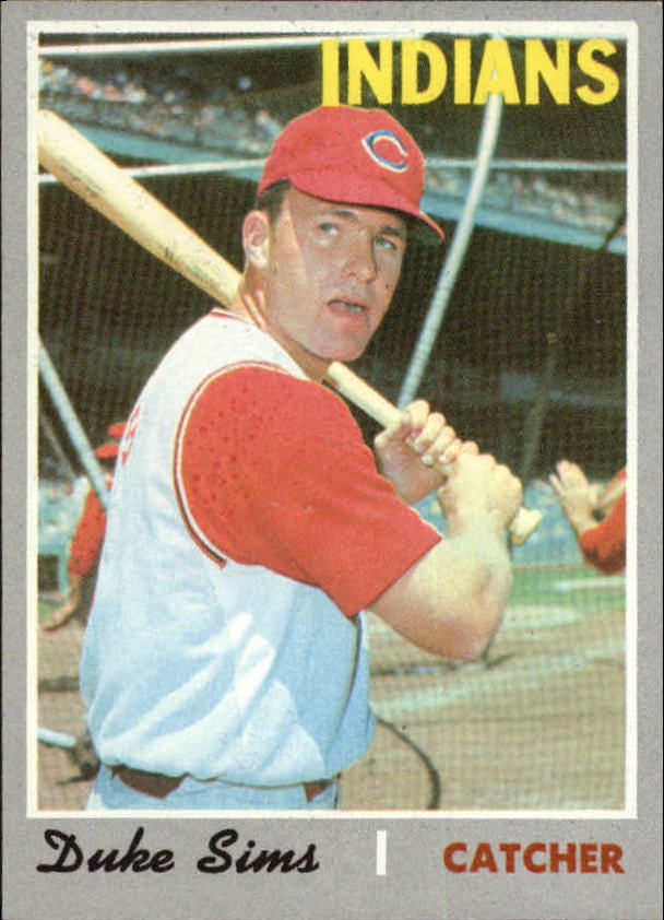 1970 Topps #275 Duke Sims - VG - Jim & Steve's Sportscard Shop ...