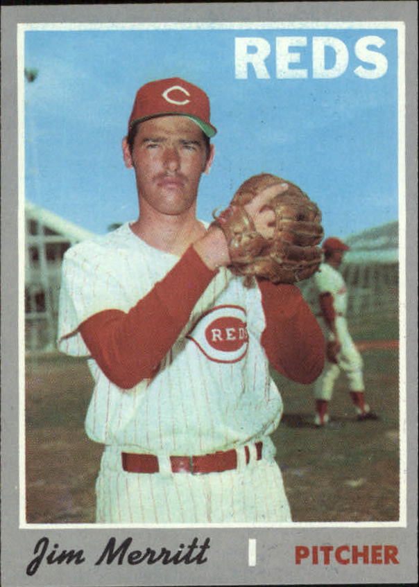 1970 Topps #616 Jim Merritt - GOOD - AU Sports Memorabilia Inc ...