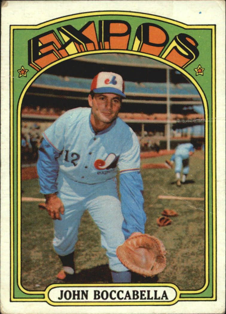 1972 Topps #159 John Boccabella - A5008 - VG