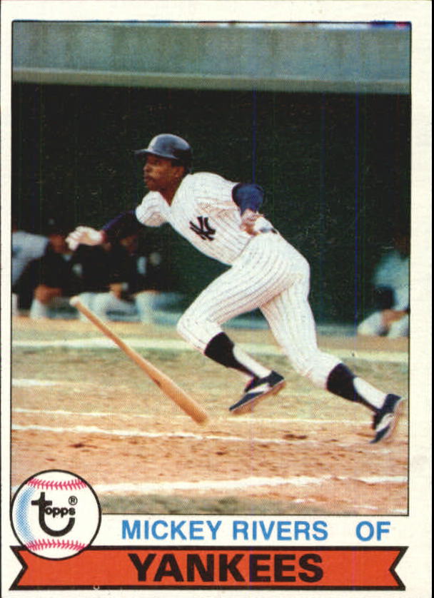 1979 Yankees Burger King #20 Mickey Rivers - NM
