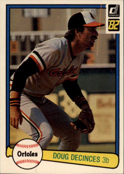 1982 Donruss #279 Doug DeCinces - NM-MT