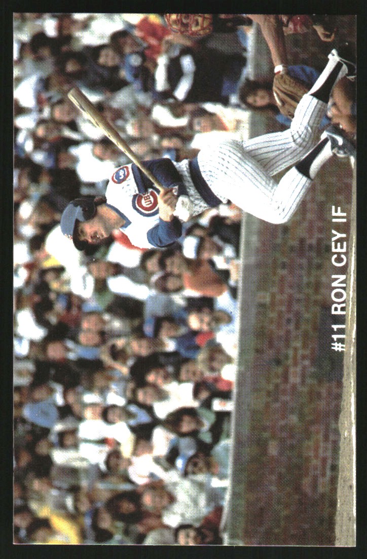 1984 Cubs Seven-Up #11 Ron Cey - B6787 - NM-MT