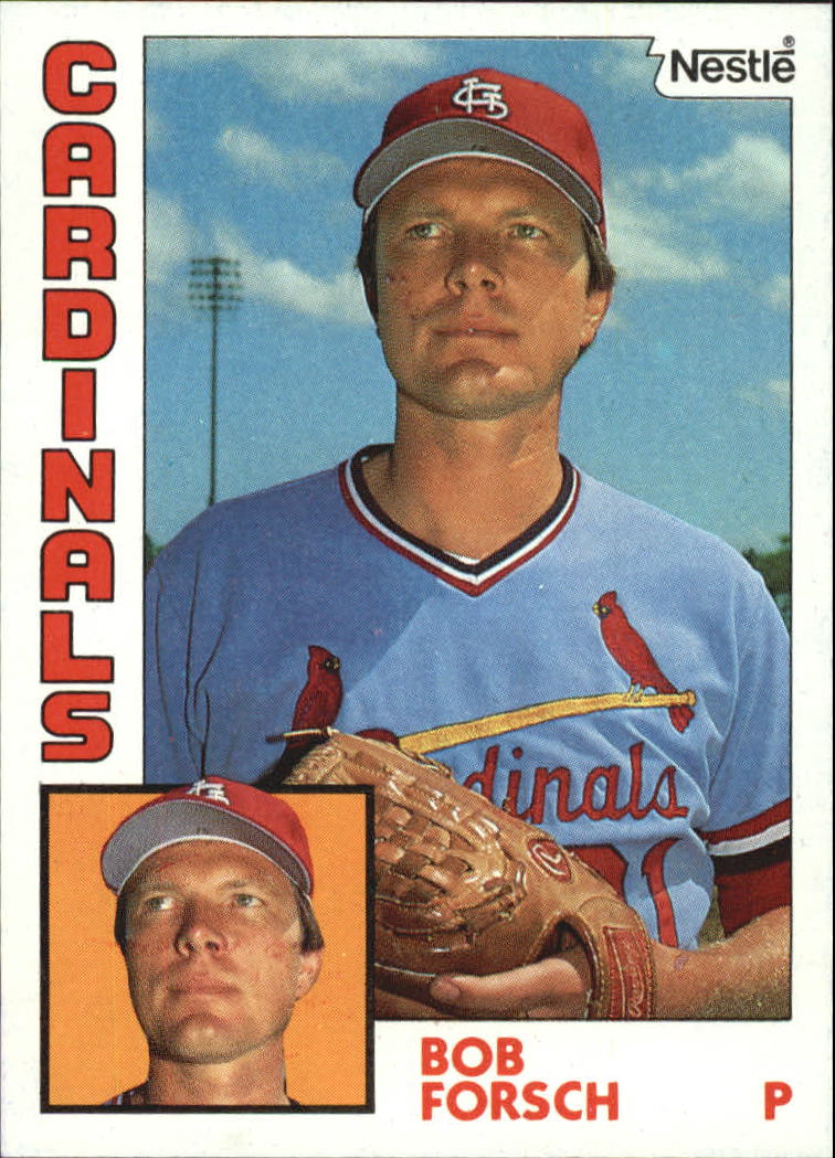 1984 Nestle 792 #75 Bob Forsch - NM-MT
