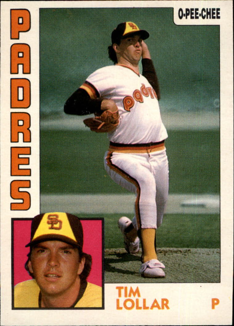 1984 O-Pee-Chee #267 Tim Lollar - NM-MT